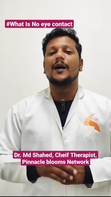 What is No Eye Contact and why kids do No Eye Contact Condi