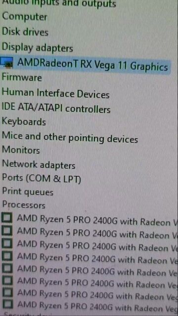 CPU AMD Ryzen 5 Pro 2400G - 123214141