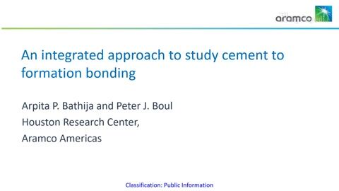 Cement-to-Formation Bonding | Encyclopedia MDPI