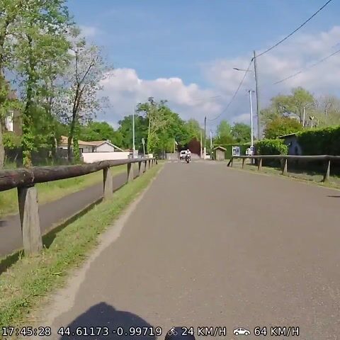 motorcycle/utility chase race - UpRide.cc - Make Cycling Safer