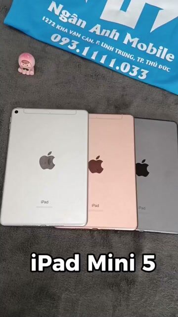 Máy tính bảng Ipad Mini 5 Wifi/4G giá tốt 3 màu - 117909968