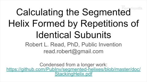 Calculating the Segmented Helix | Encyclopedia MDPI