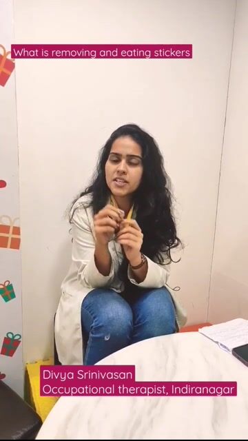 16269 | What is Eating Or Removing Stickers and why kids do