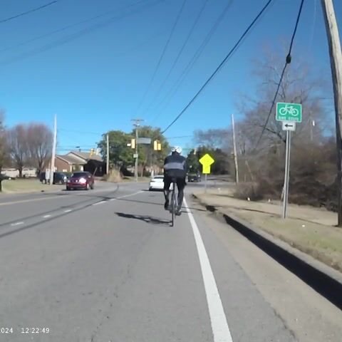 Close pass in Nashville Area - UpRide.cc - Make Cycling Safer
