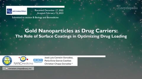 Gold Nanoparticles as Drug Carriers | Encyclopedia MDPI