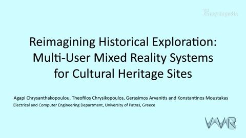 Multi-User MR Systems for Cultural Heritage Sites | Encyclopedia MDPI