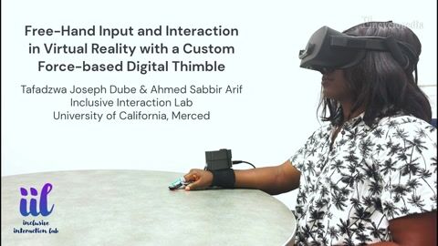 Force-Based Digital Thimble for VR | Encyclopedia MDPI