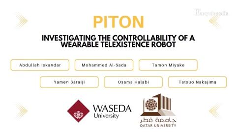 Piton Controllability-Telexistence Wearable Robot | Encyclopedia MDPI