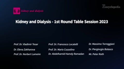 Kidney and Dialysis - 1st Round Table Session 2023 | Encyclopedia MDPI
