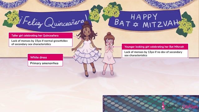 Primary Amenorrhea DDx - Free Sketchy Medical Lesson