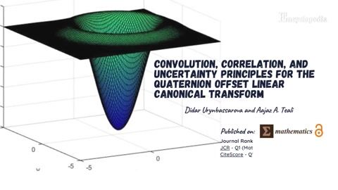 Quaternion Offset Linear Canonical Transform: Convolution, Correlation, UPs | Encyclopedia MDPI