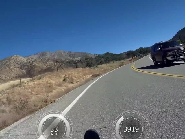 Let's just pass on a decreasing radius turn... - UpRide.cc