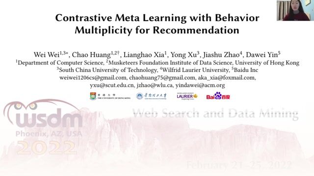 Contrastive Meta Learning with Behavior Multiplicity for Recommendation | Proceedings of the ...